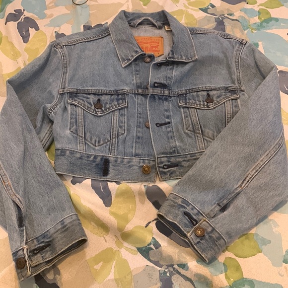 Levi's | Jackets & Coats | Levis Cropped Jacket | Poshmark